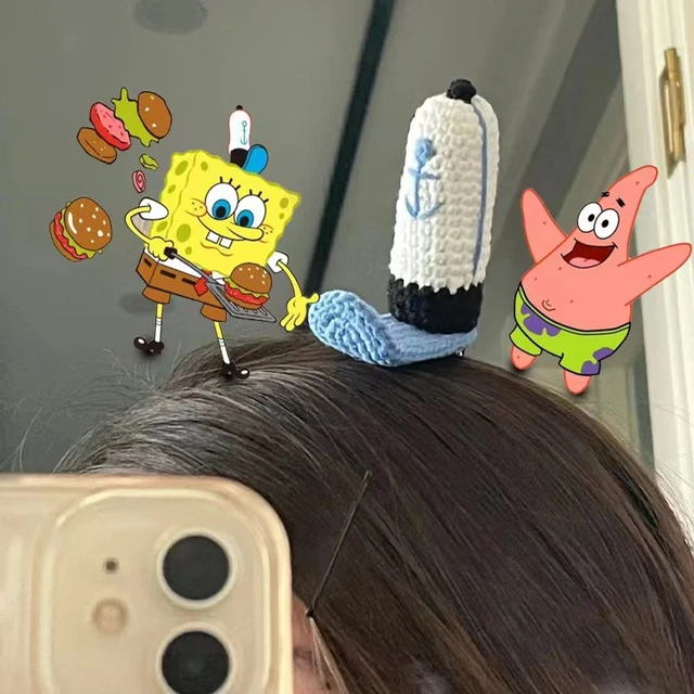 Squidward Hat Art