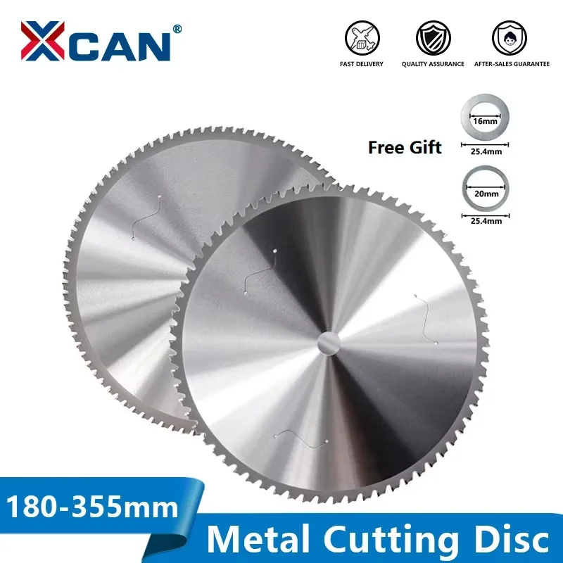 XCAN 1pc Metal Cutting Disc 136/150/165/180/230/305/355mm Carbide ...