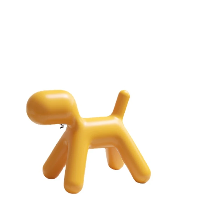 Children Toy Balloon Dog Shape Chair Kindergarten Small Stool Modern ...