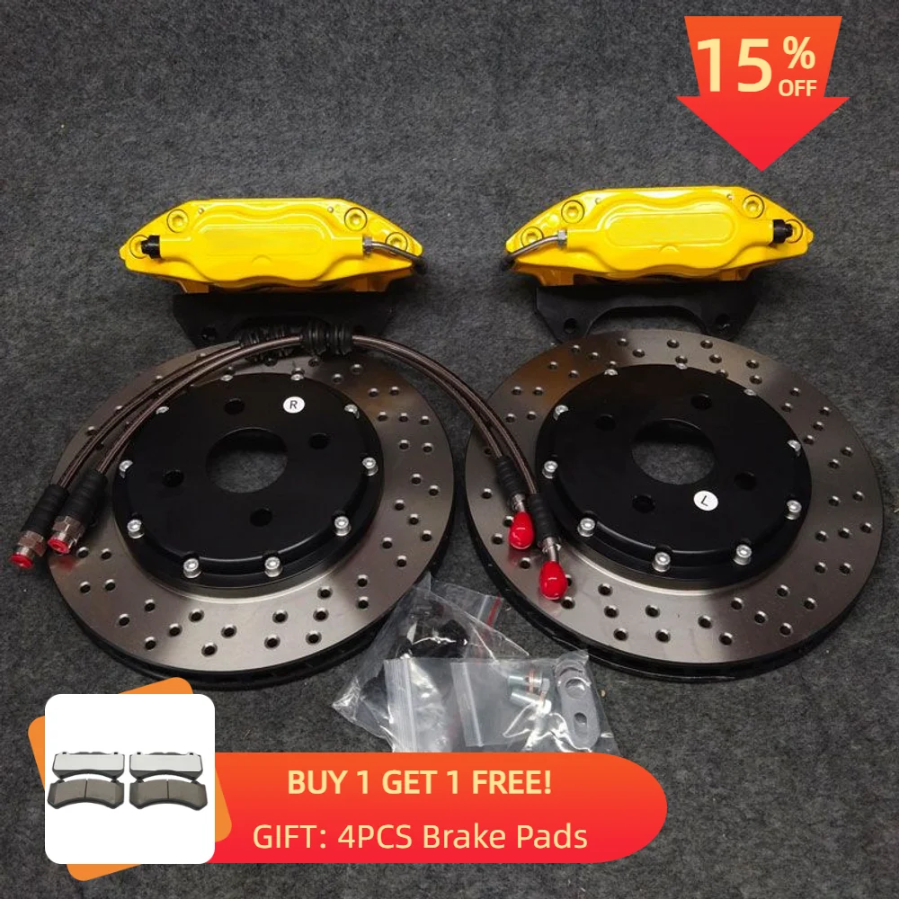 High-Performance-Upgrade-Brake-System-Brake-Kit-4-Piston-Caliper ...