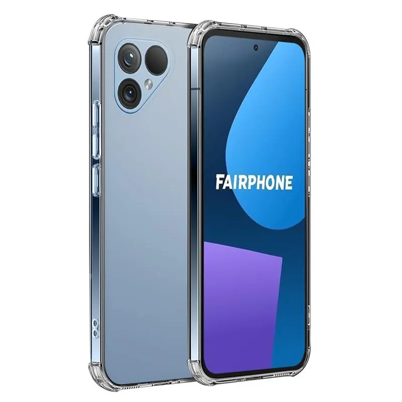 TPU-Transparent-Phone-Case-for-Fairphone-5-Fairphone5-Protective-Cover ...