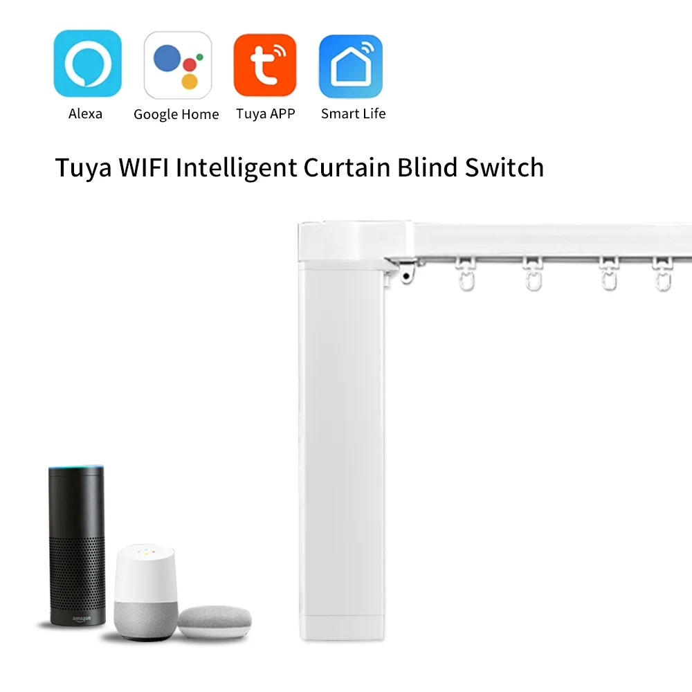 Tuya-WIFI-Electric-Smart-curtain-Motor-rail-Control-System-With-RF ...