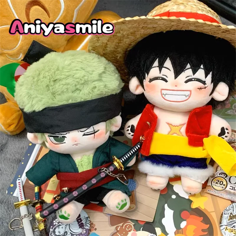 Zoro-Luffy-Peluche-de-una-pieza-almohadas-de-mu-eca-ropa-accesorios-de ...
