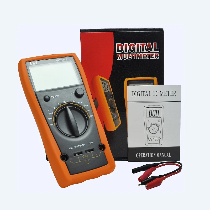 Digital-LC-Meter-High-Accuracy-20H-Inductance-2000uF-Capacitance-Tester ...
