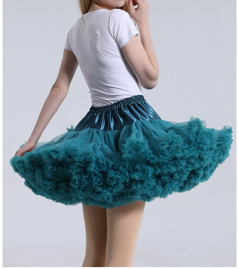 Lolita Cosplay Jupons Tutu Jupes pour Adultes,Mini Jupe Bouffante pour ...