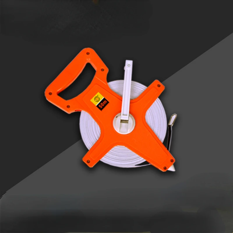 1Pc-30M-50M-Meter-Open-Reel-Fiberglass-Tape-Measure-Inch-Metric-Scale ...