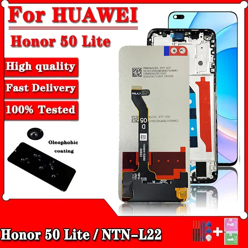 6.67"OEM For Huawei Honor 50 Lite Display with Touch Screen Digitizer ...