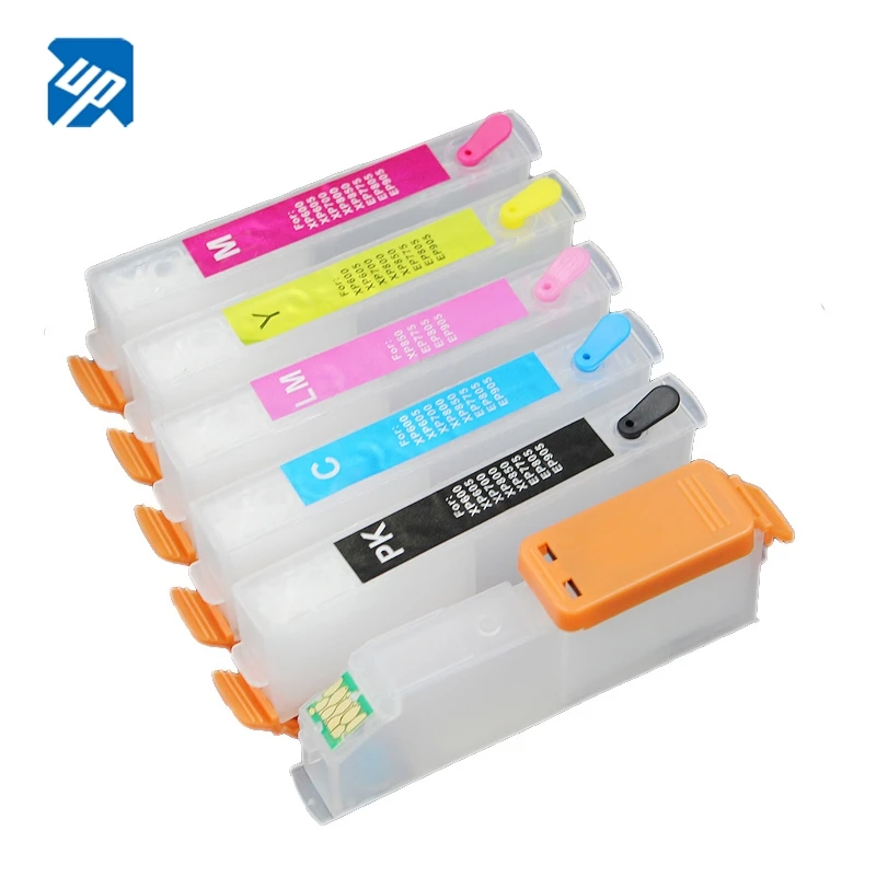 6pcs T2431 Refillable Ink Cartridge For Epson Expression Photo XP750 ...