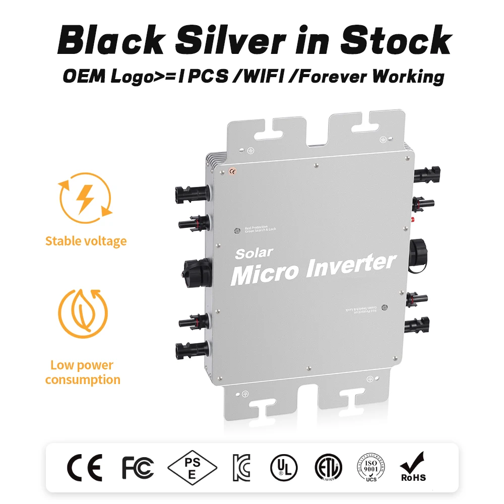 1200W-1400W-1600W-2000W-Micro-Solar-Panel-Smart-Inverter-Pure-Sine-Wave ...