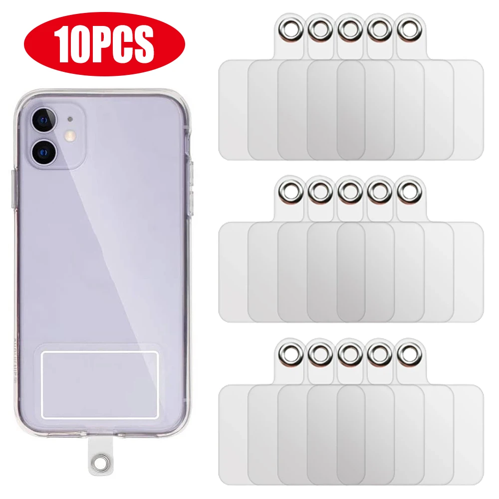 Universal Detachable Transparent Mobile Phone Lanyard Patch Ultra Thin ...