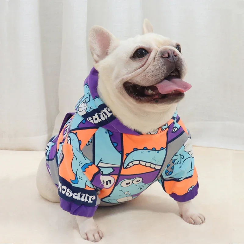 Su-ter-de-felpa-para-Bulldog-Franc-s-sudaderas-con-capucha-de ...