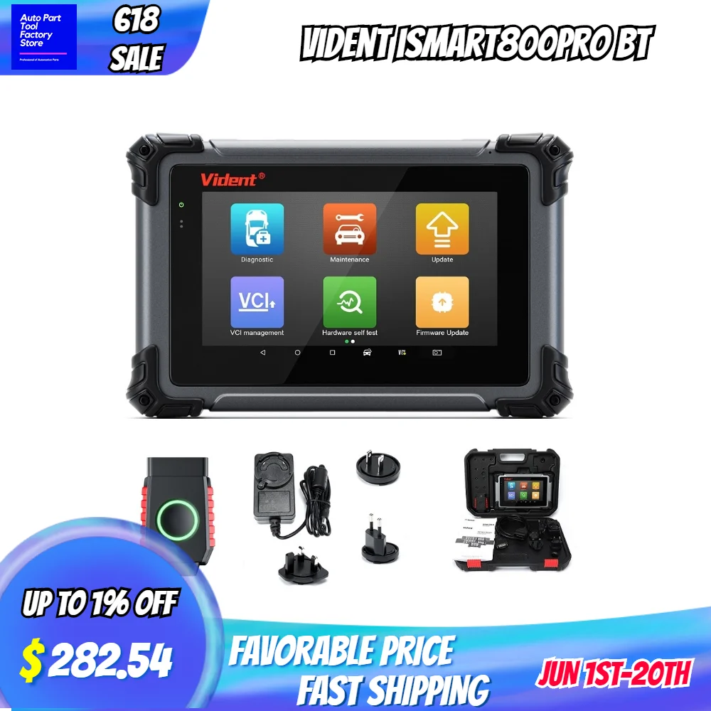 Vident-iSmart800Pro-BT-OBD2-Auto-Diagnostic-Tools-40-Reset-Function-Key ...
