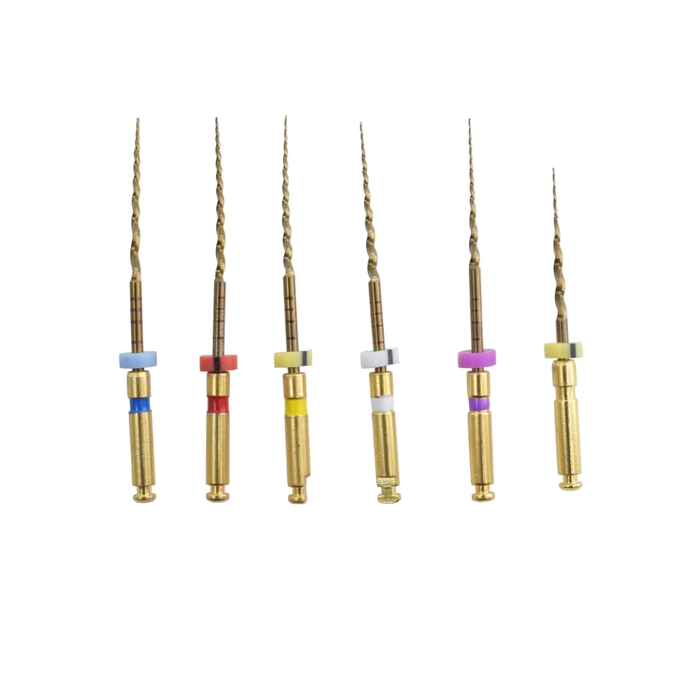 Dental-Root-Canal-File-Heat-Activated-Gold-Flexible-Files-Rotary-Nickel ...