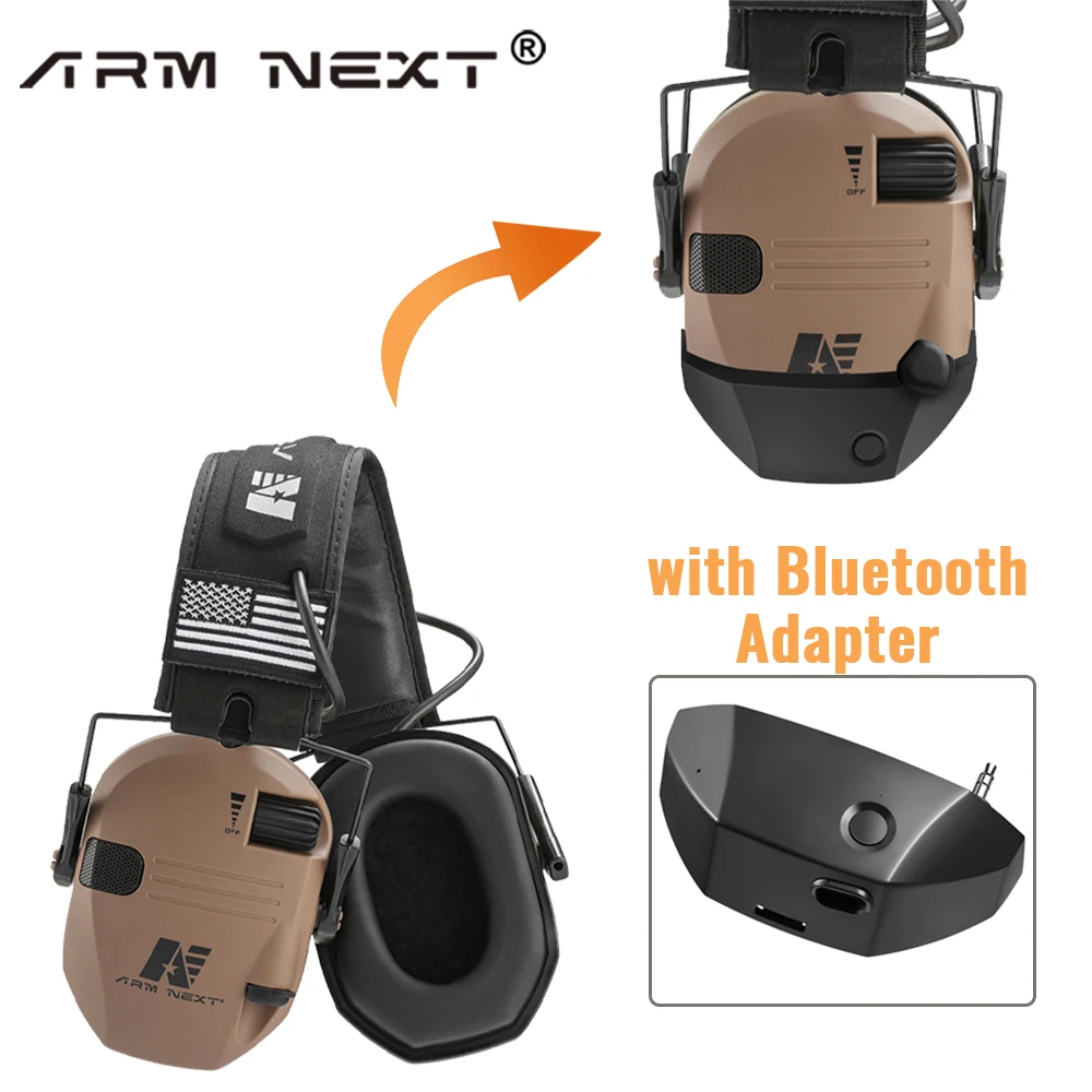 ARM-NEXT-D20-Electronic-Shooting-Hearing-Protection-Headset-Low-Profile ...
