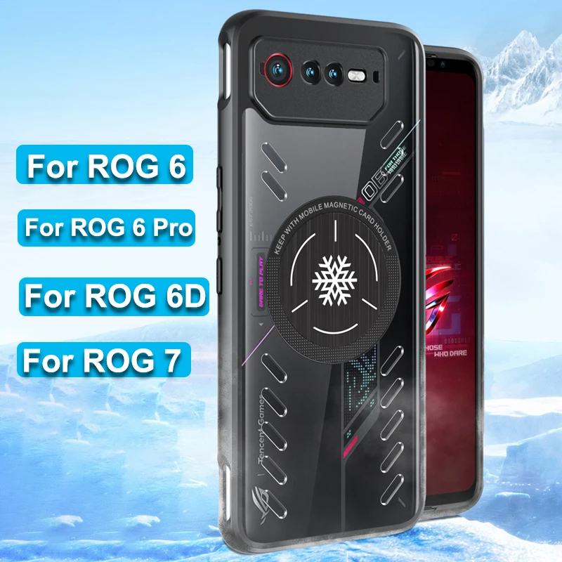 For-Asus-ROG-6-Pro-Cooling-Case-For-ROG-7-Graphene-Aluminum-Alloy-Game ...
