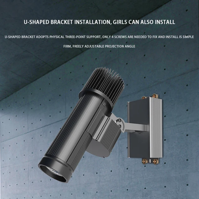 Led Logo Projection Custom Advertising Notice Restaurant Welcome Image ...