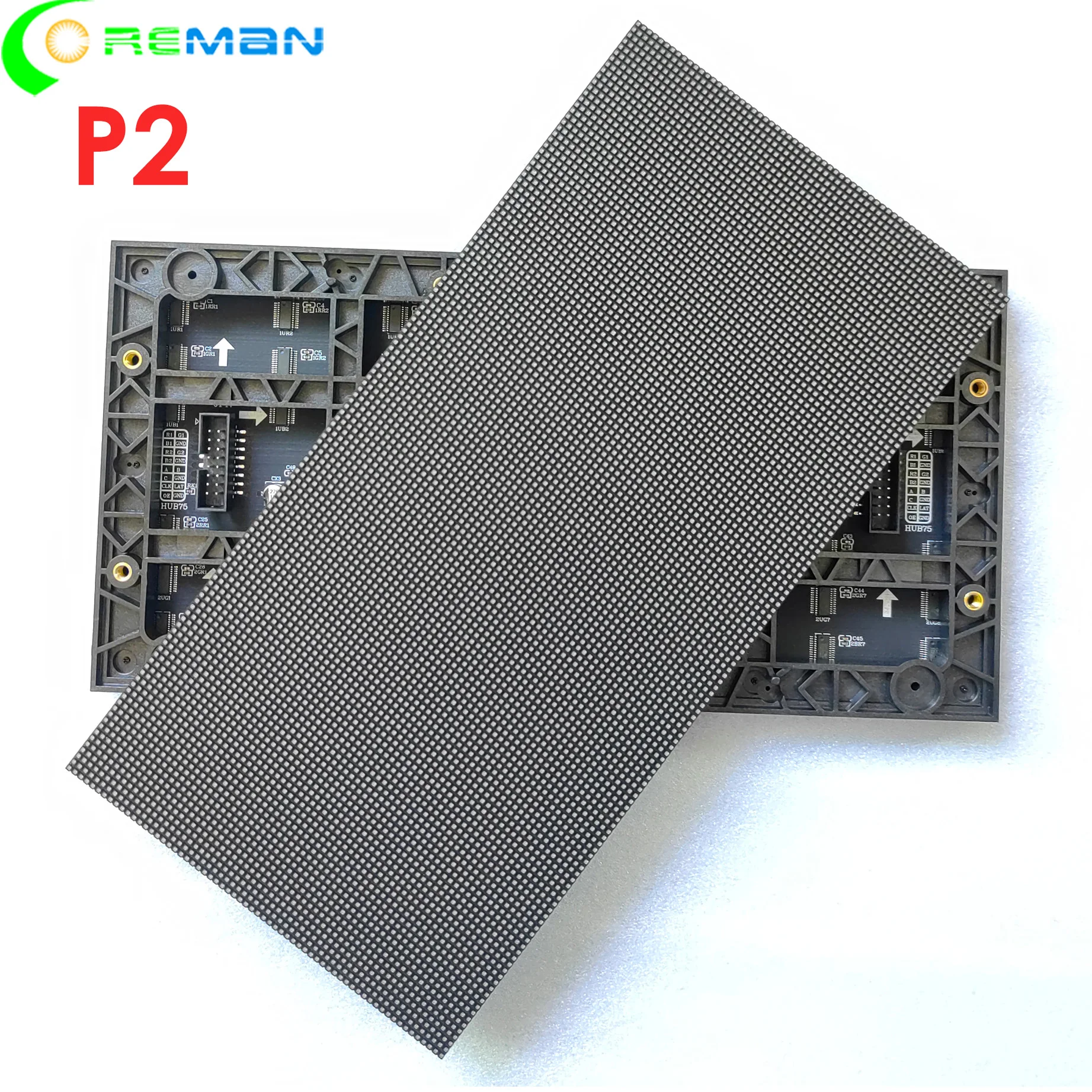 0 shipping to USA GOB COB SMD p2 led module 256x128mm for 512x512 ...