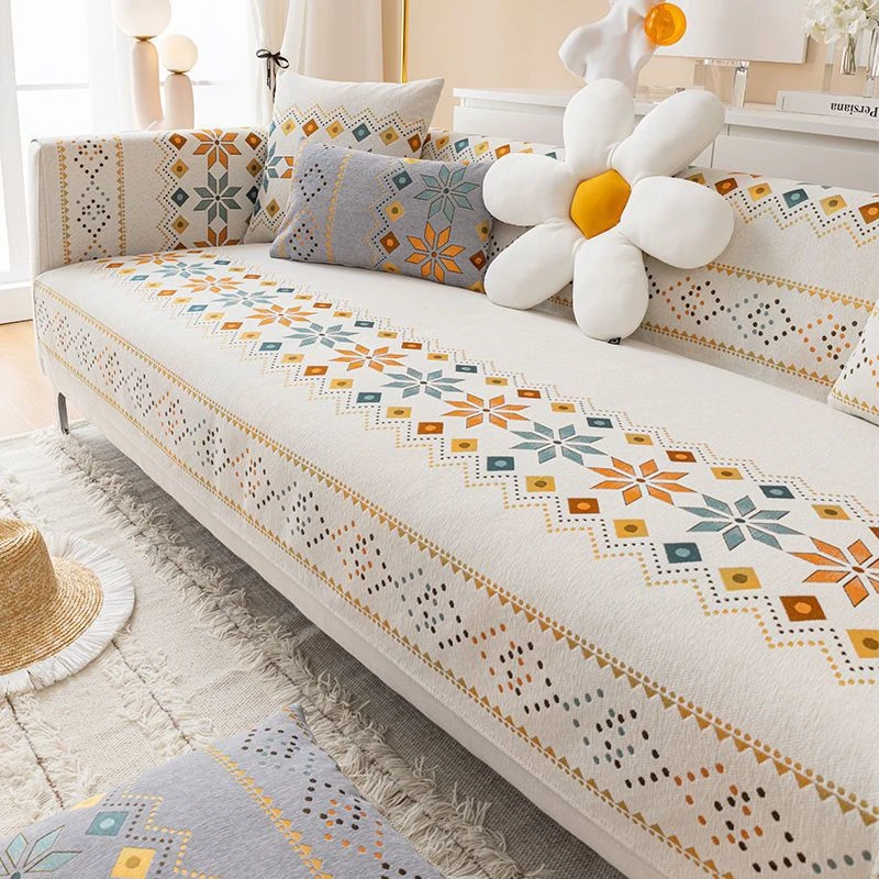 Sofa cover embroidery design store