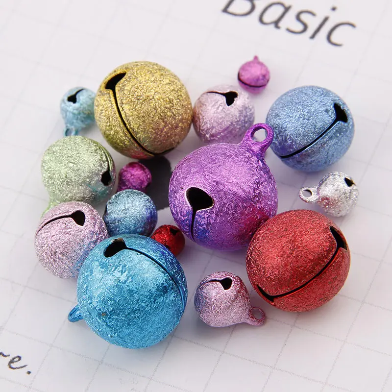 6-20mm-Mixed-Color-Jingle-Bells-Frosted-Design-Copper-Bells-For-Party ...