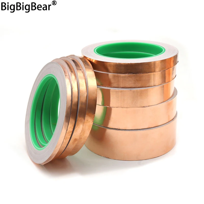Length 20m Adhesive Conductive Copper Foil Tape 5/6/8/10/15/20/25/30/35 ...