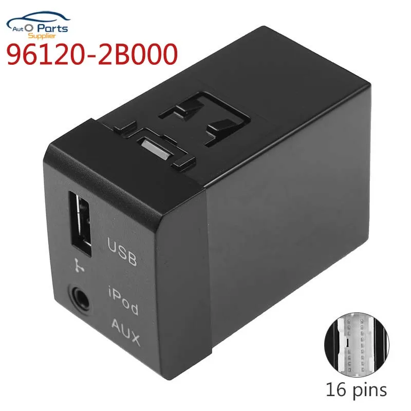 New-96120-2B000-For-HYUNDAI-SANTA-FE-2007-2012-USB-AUX-IPOD-Port ...