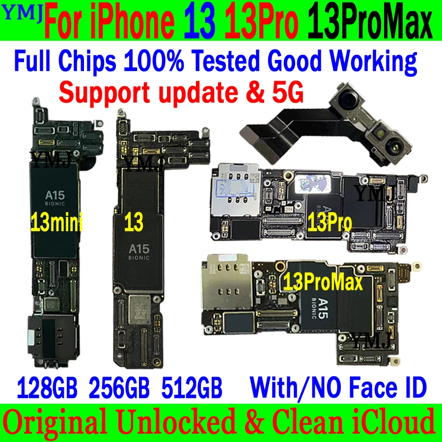 Placa base icloud limpia para iPhone 13 Pro max 13 mini, placa lógica ...