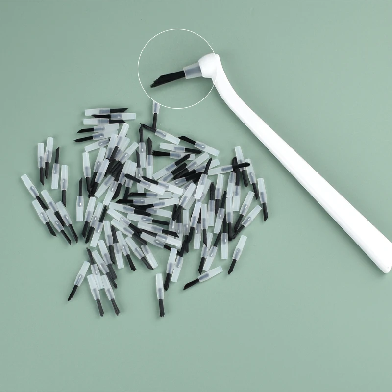 Dental-Disposable-Applicator-Tips-Micro-Brush-Handles-Composite-Brush ...