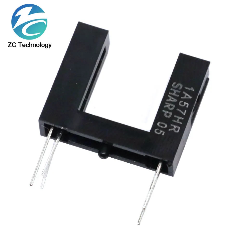 1A57HR GP1A57HRJ00F PHOTOINTER OPIC SLOT 10MM PCB Optical Sensors ...