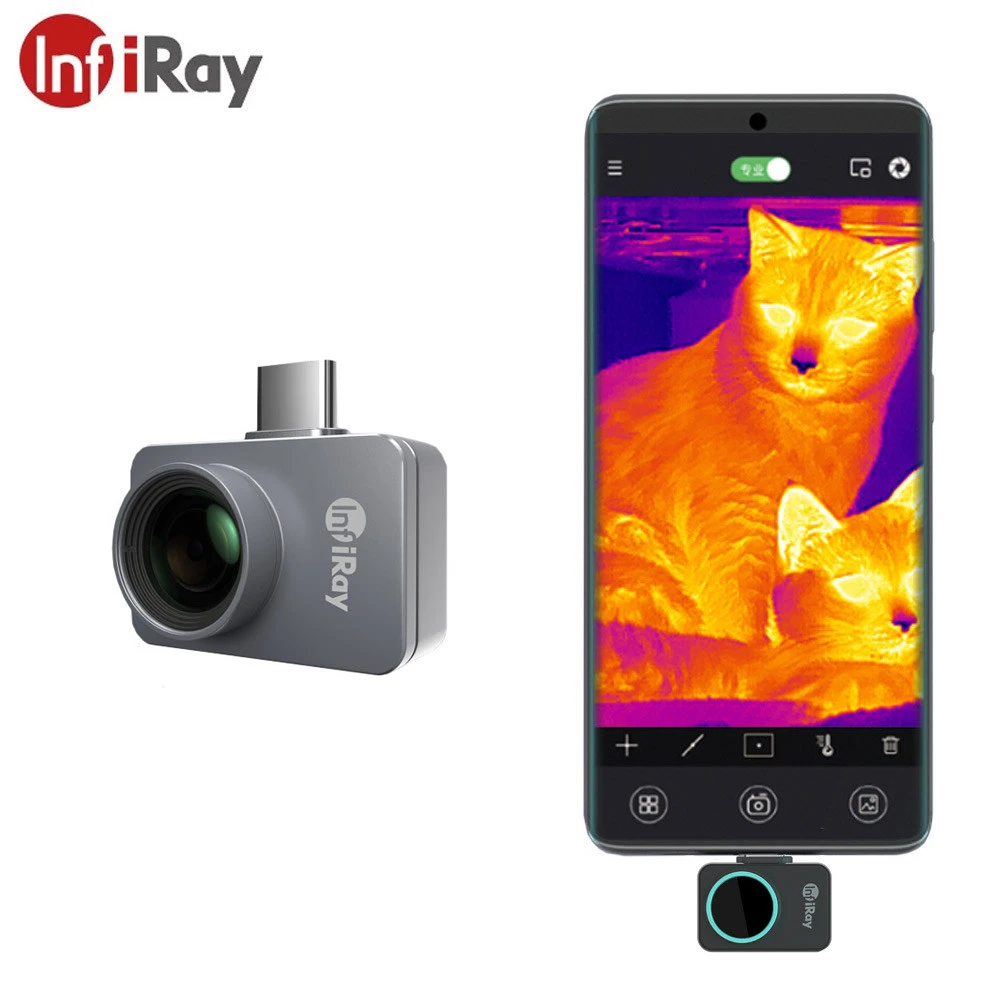Infiray P2 Pro Mobile Phone Infrared Thermal Imager Pcb Circuit ...