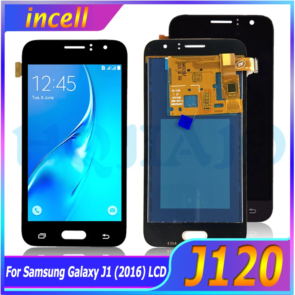 Incell pantalla táctil Lcd para Samsung Galaxy J1 2016, montaje de ...