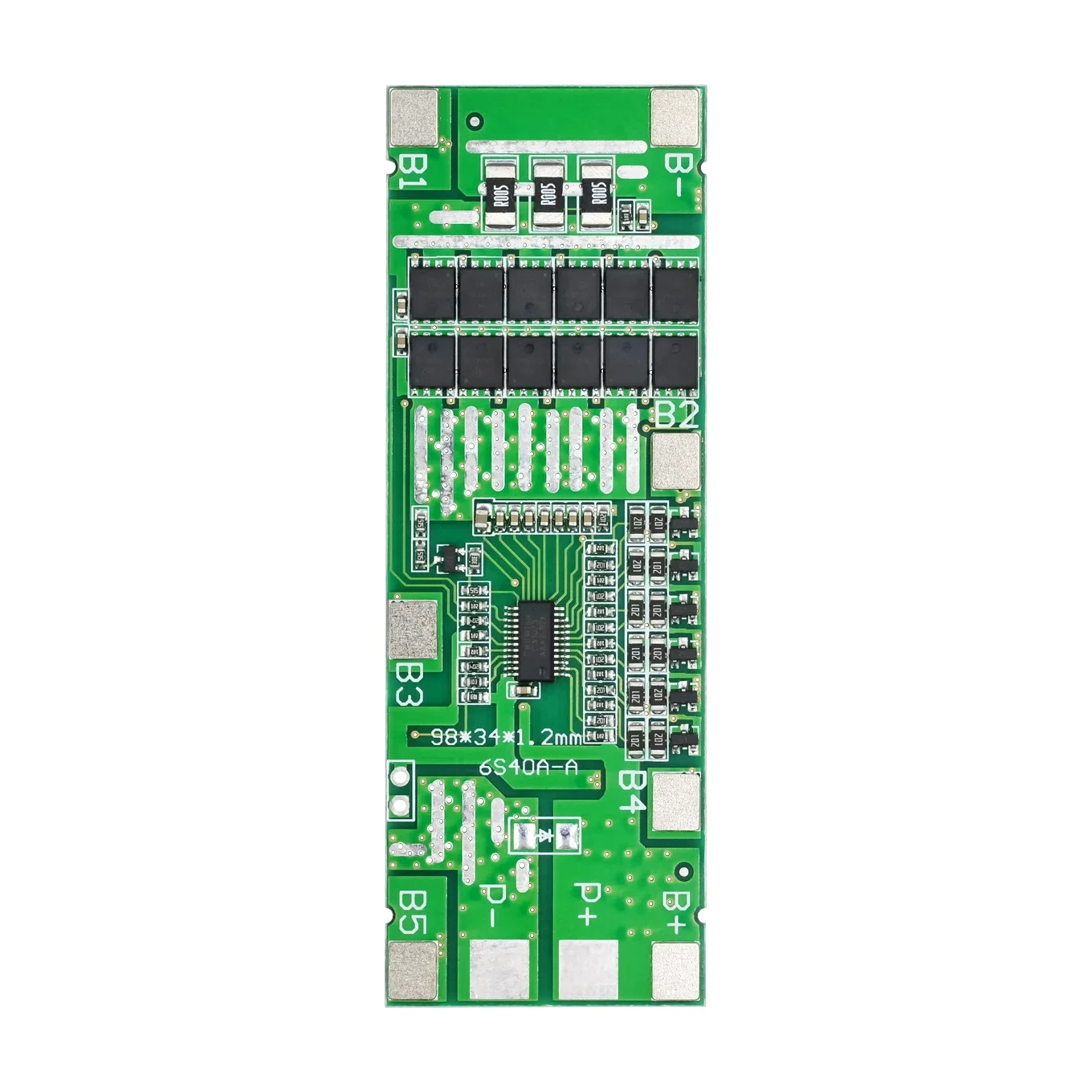6S 40A 24V 18650 Li-Ion Lithium Battery Protect Board Solar Lighting ...