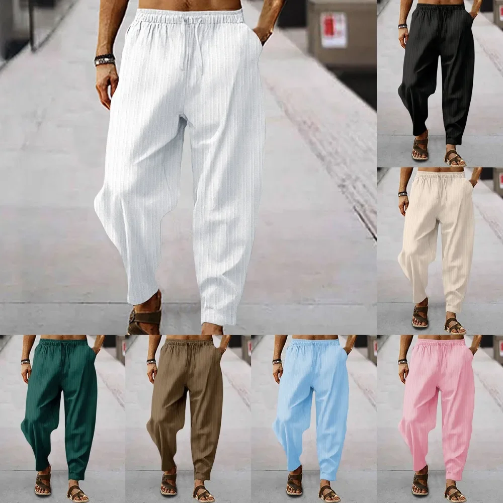 Men-s-Korean-Version-Trendy-Spring-Versatile-Loose-Fitting-Casual-Pants ...