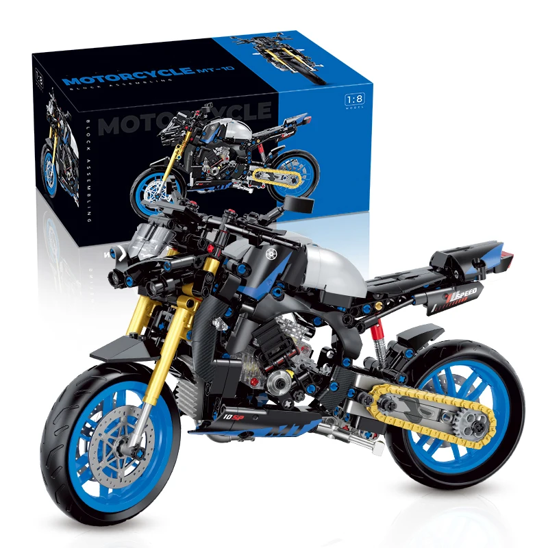 1-8-Motorbike-Building-Blocks-Model-MOC-Racing-Moto-Vehicle-Technical ...