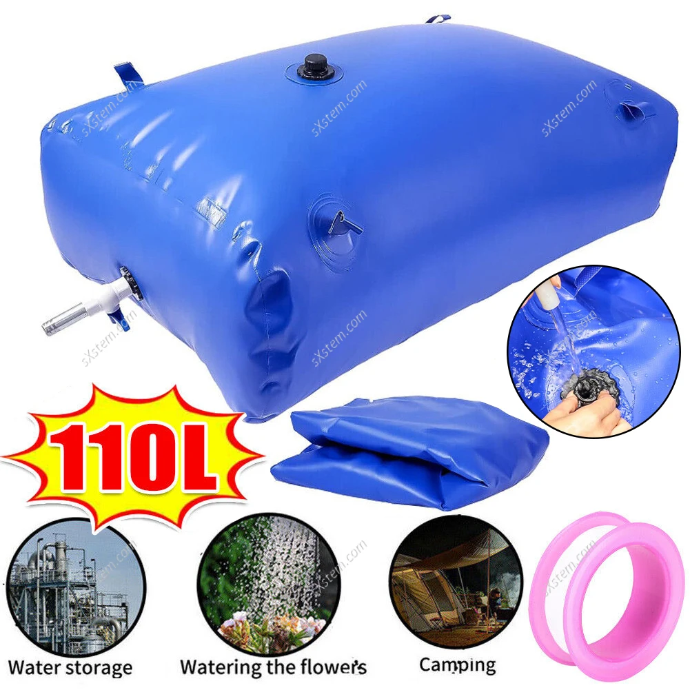 110L-Large-Camping-Water-Bladder-Tank-Water-Storage-Bag-Fishing-Boating ...