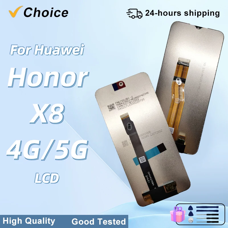 OEM For Huawei Honor X8 4G Display TFY-LX2 TFY-LX3 LCD Touch Screen ...