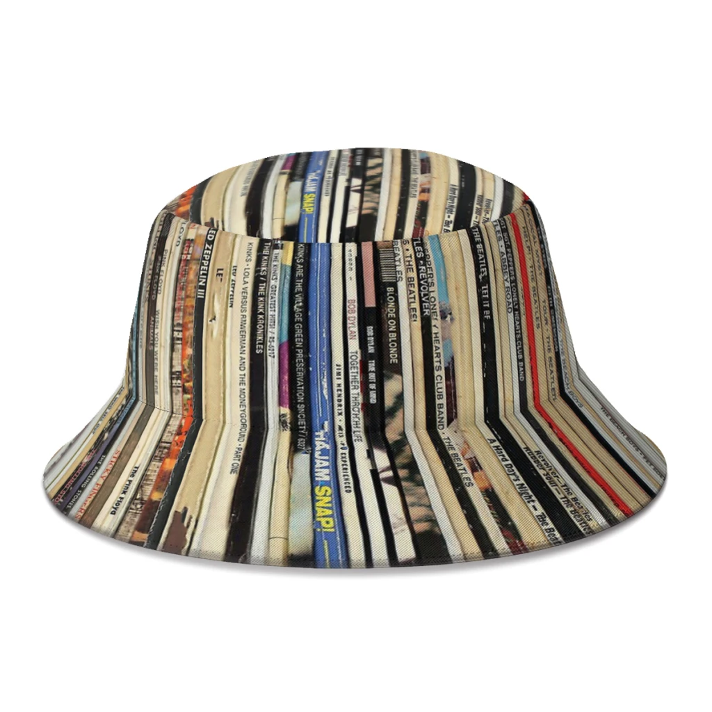 Rock-Vinyl-Records-Rock-Hip-Hop-Bucket-Hat-For-Women-Men-Students ...