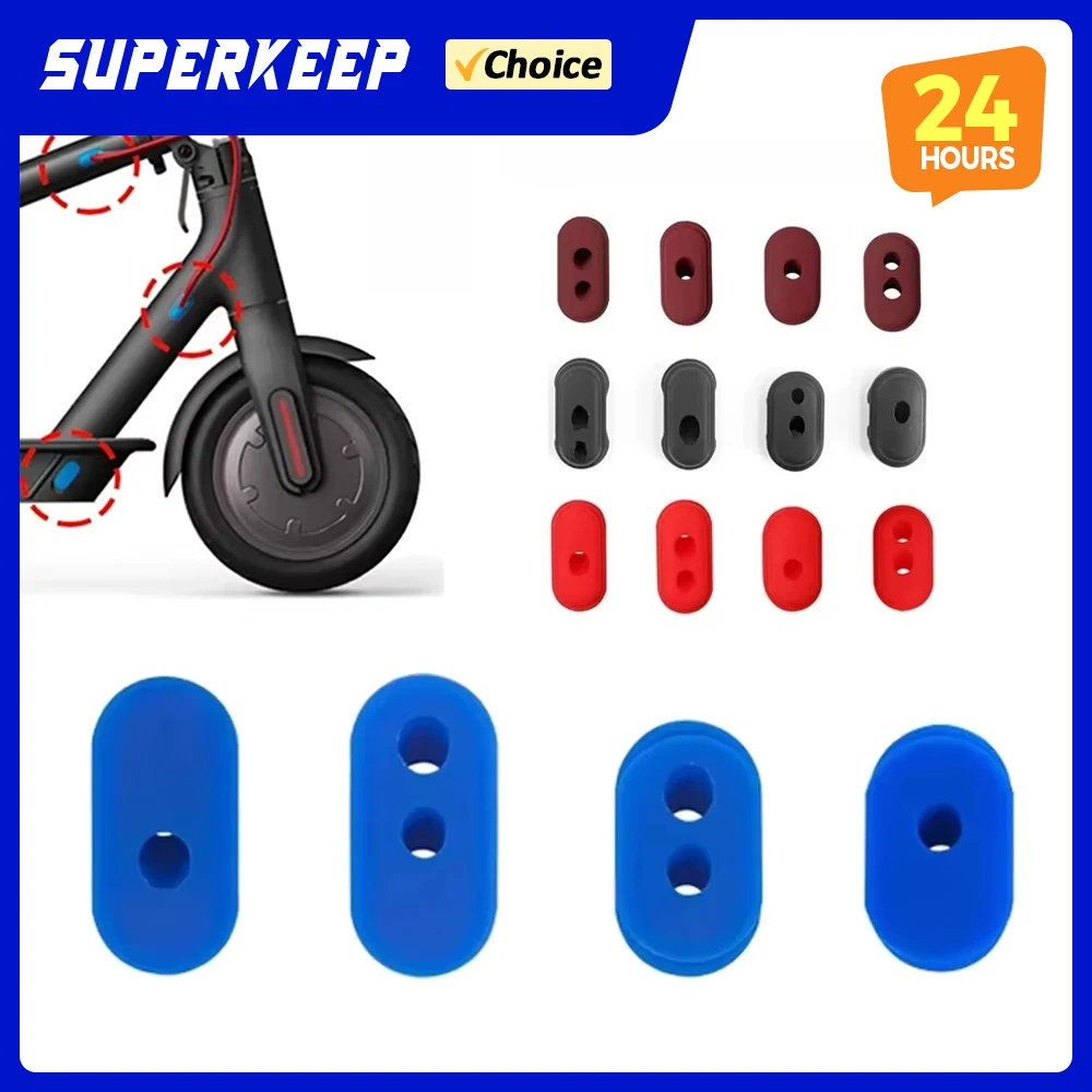 4/5PCS Rubber Charge Port Plugs Dust Plug For Xiaomi M365 Pro 1S Pro 2 ...