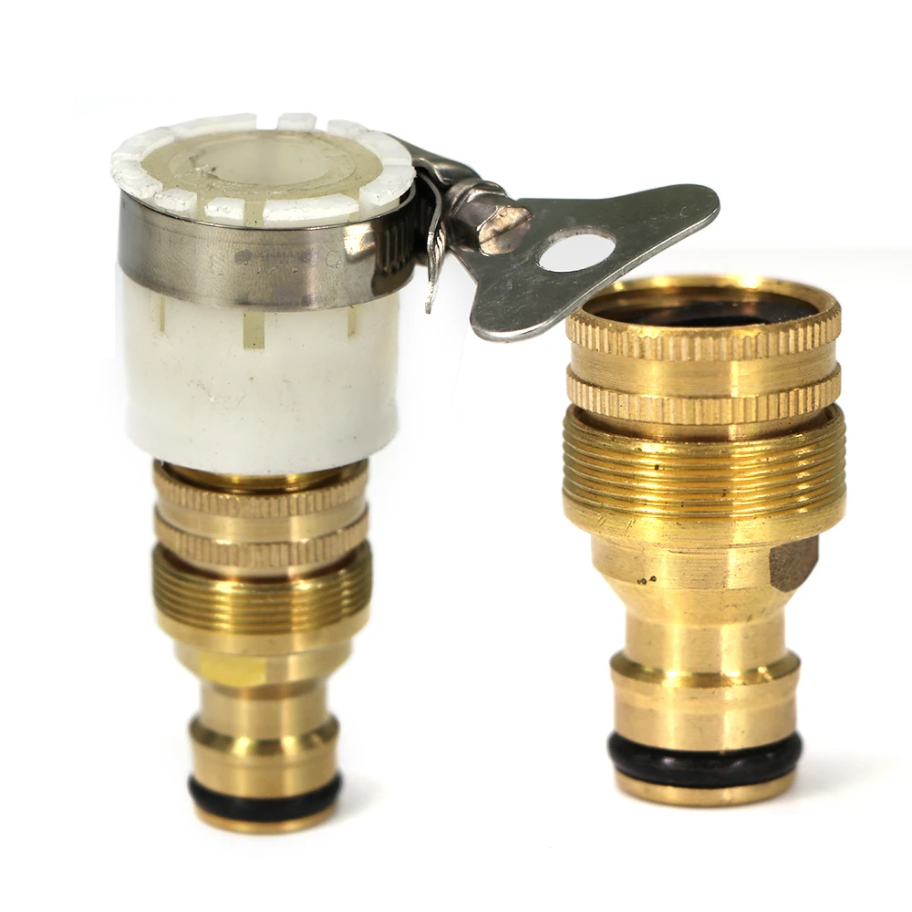 Universal Hose Tap Adapters Aluminium Alloy for Home Kitchen Faucet ...