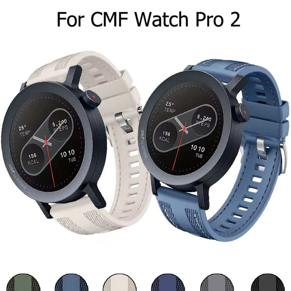 Sport Strap for CMF Watch Pro/Pro 2 Smartwatch Band for Nothing CMF ...