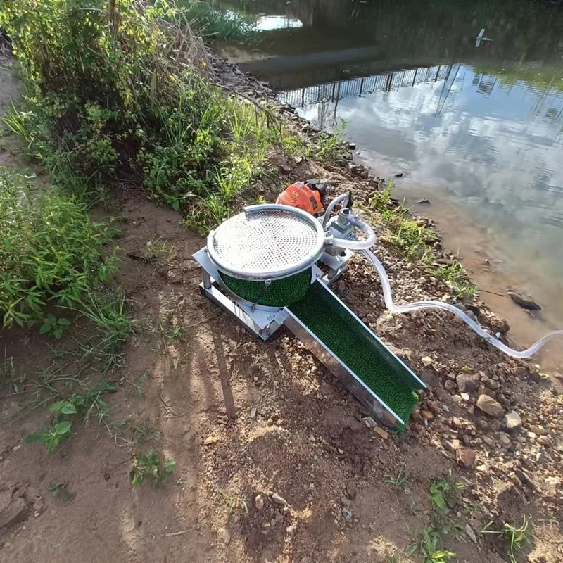 River Gold Prospecting Tool Portable Sand Gold Panning Machine - Nugget ...