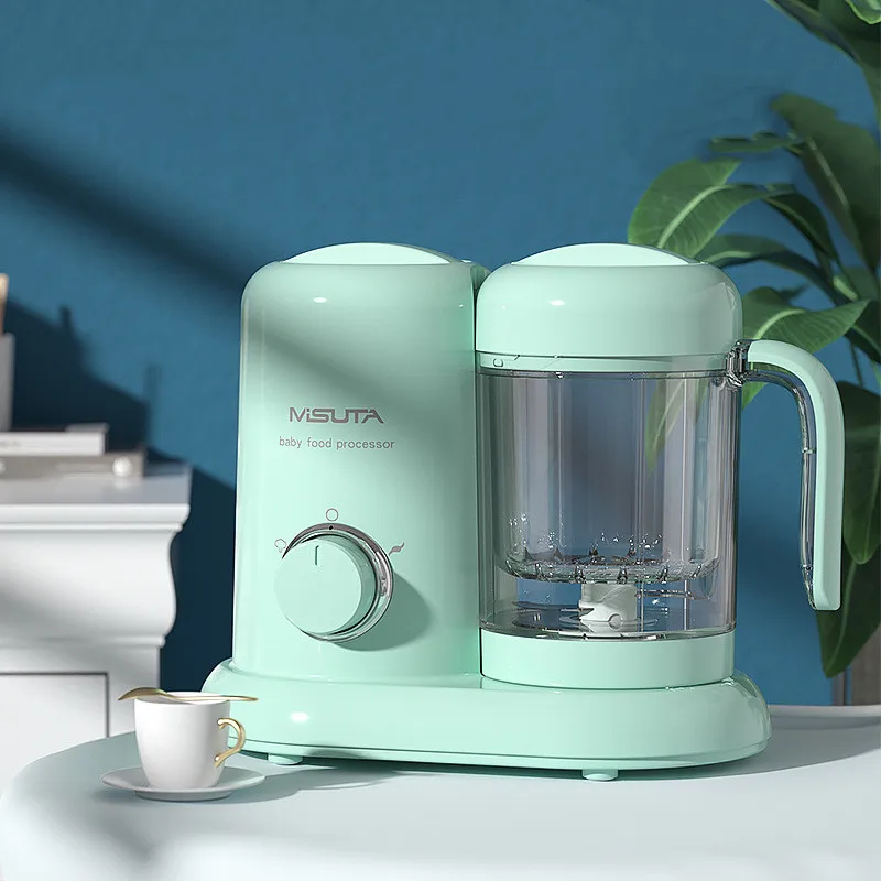 300W Baby Food Cook Mixer Steamer Multifunctional Fruit Vegetable Food ...