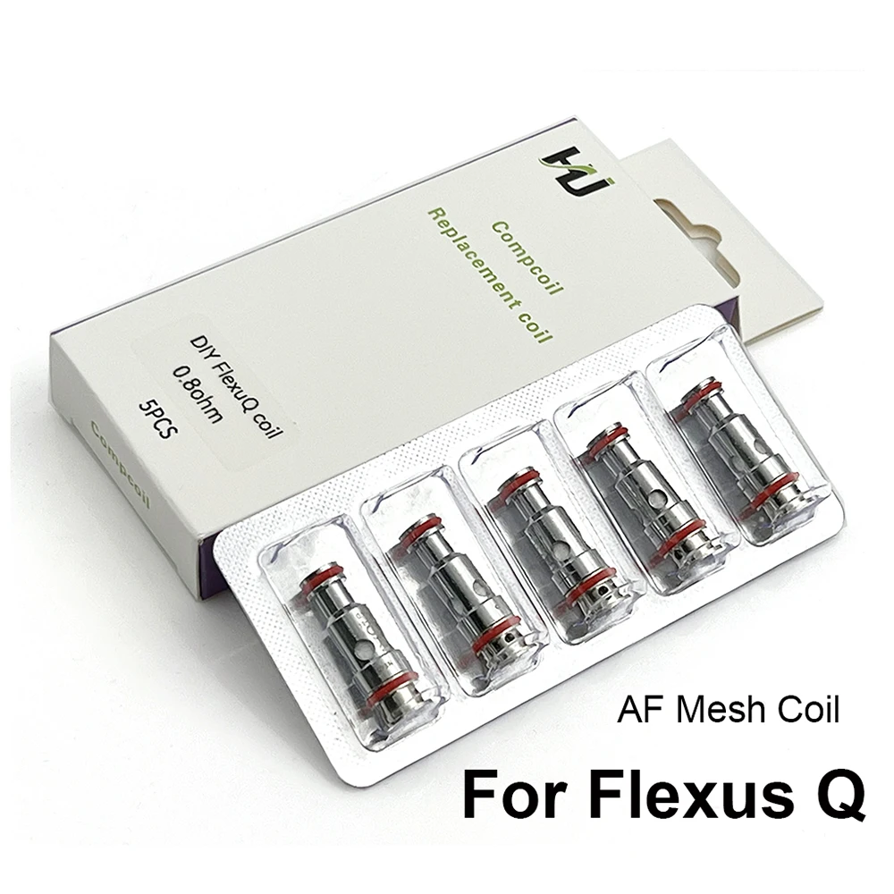 AosVape Flexus Q Mesh Coil 0.8/1.0/1.2ohm AF Mesh Coils For Flexus Q ...