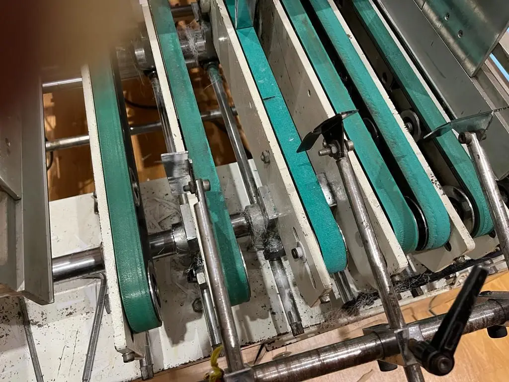 Folding Gluing Machine | Gluing Machine Belts | Belt Print Machine ...