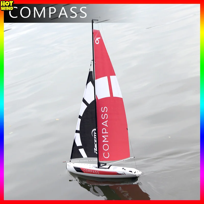 Olans-Remote-Controlled-Sailboat-Unpowered-Compass-Competition-Ship ...