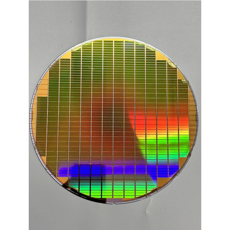 8-Inch Wafer Silicon Chip CPU Chip Semiconductor Decorative Ornament ...