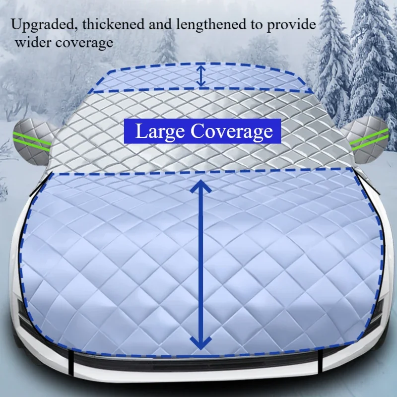 5-Layer Car Cover Hail Snow Shade Awning From Protective Dust ...