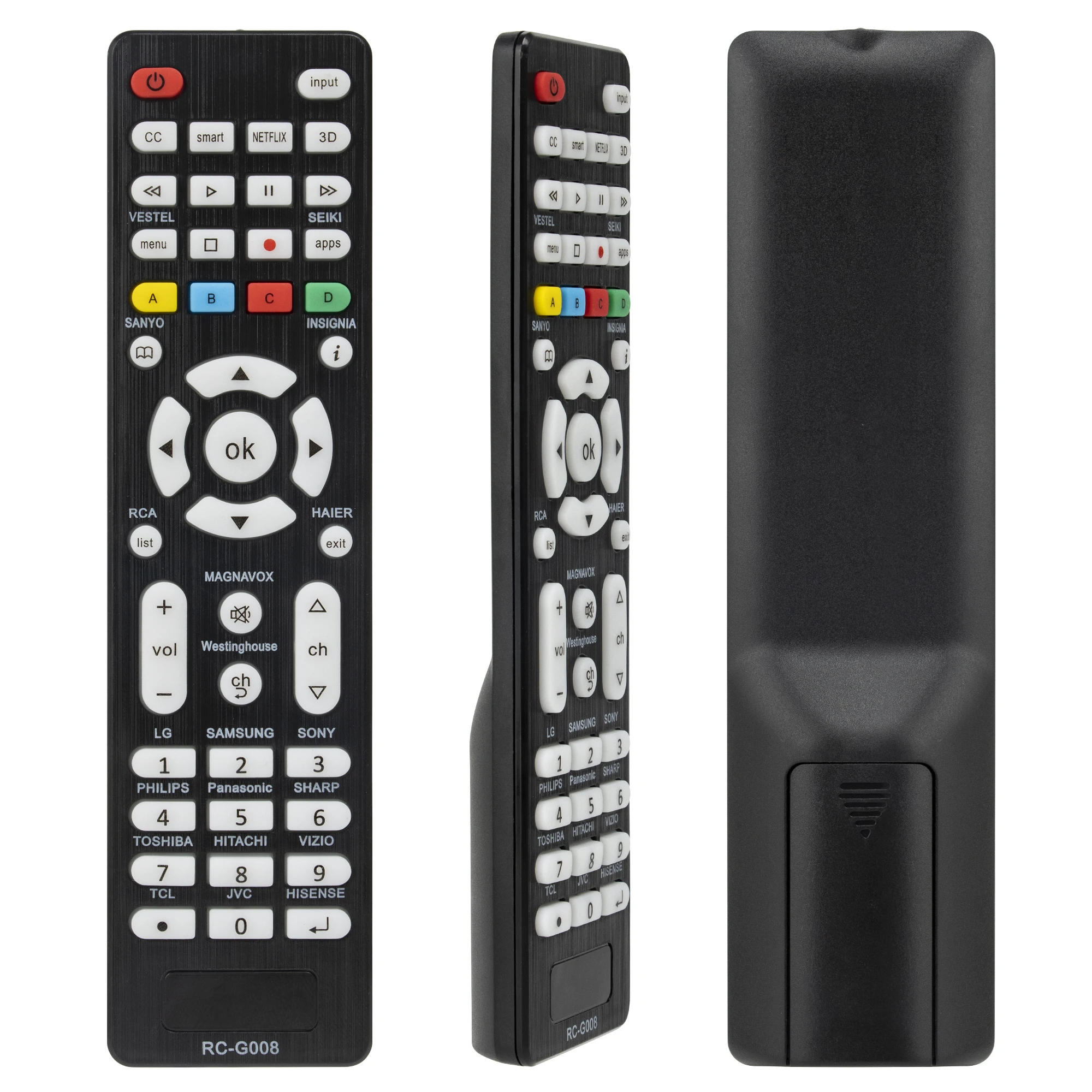 Universal RC-G008 Replcement Remote Control for Smart TV Samsung Sony ...