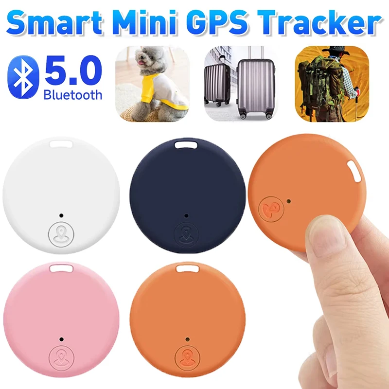 5pcs Mini GPS Locator AntiLost Alarm Wallet Keychain Smart Tag ...