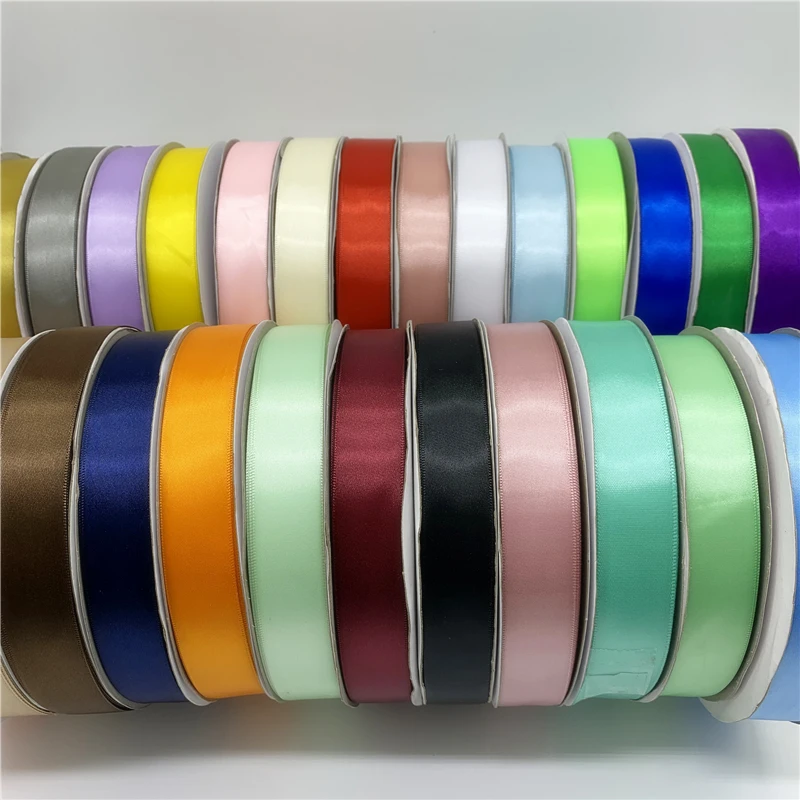5yards-Lot-6-10-15-20-25-38-50mm-Silk-Polyester-Ribbon-For-Bow-Craft ...