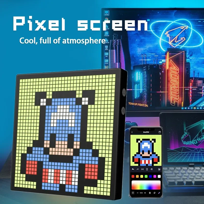 NEW-LED-Matrix-Pixel-Digital-RGB-DIY-Graffiti-Bluetooth-App-Control-Art-Display-For-Gaming-Room.jpg